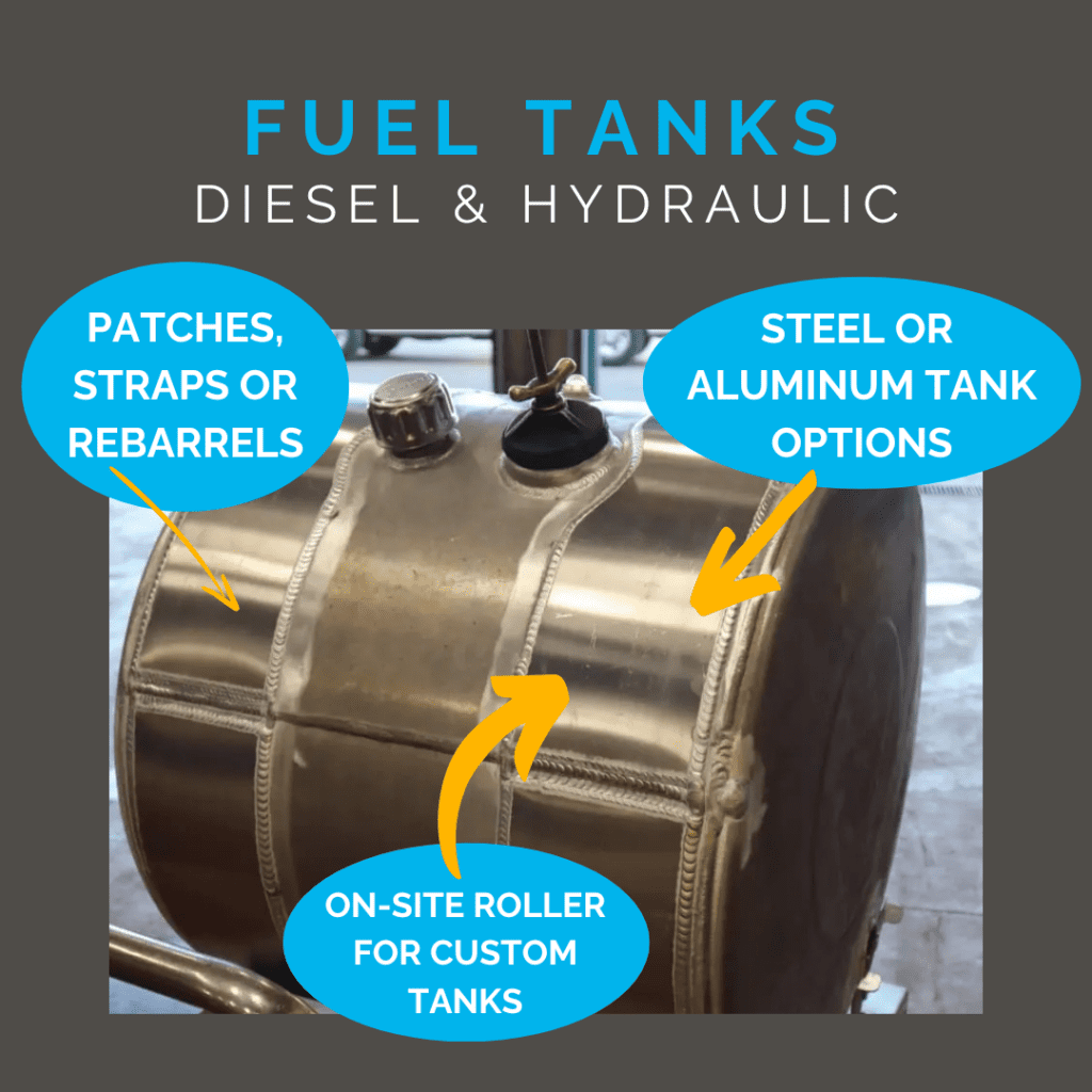 Diesel Fuel & Hydraulic Tank Repairs & Rebuilds | West End Rad